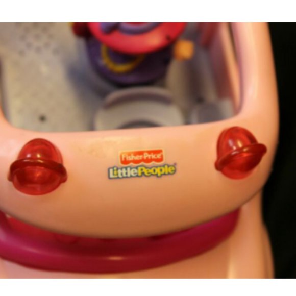 Fisher-Price | Toys | Fp 205 Little People Lil Movers Pink Bus | Poshmark